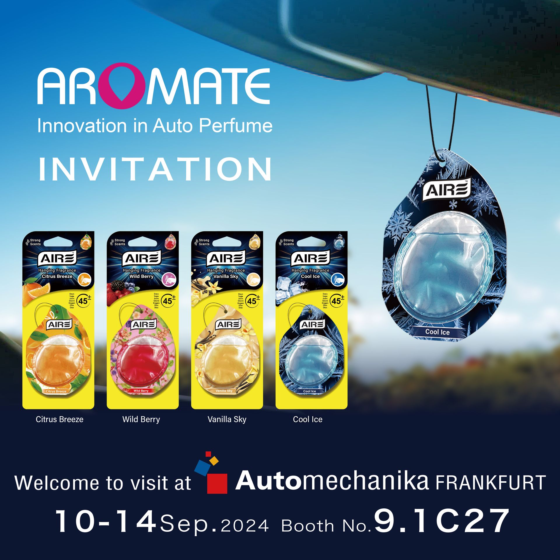 Meet Aromate at Automechanika Frankfurt 2024 | Aromate Industries Co., Ltd.
