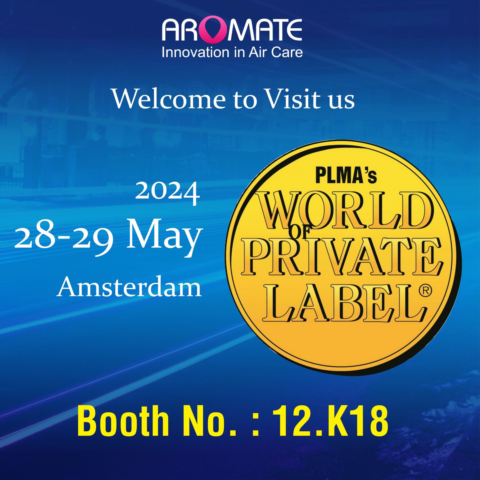 Meet Aromate at PLMA's World of Private Label International Trade Show ...