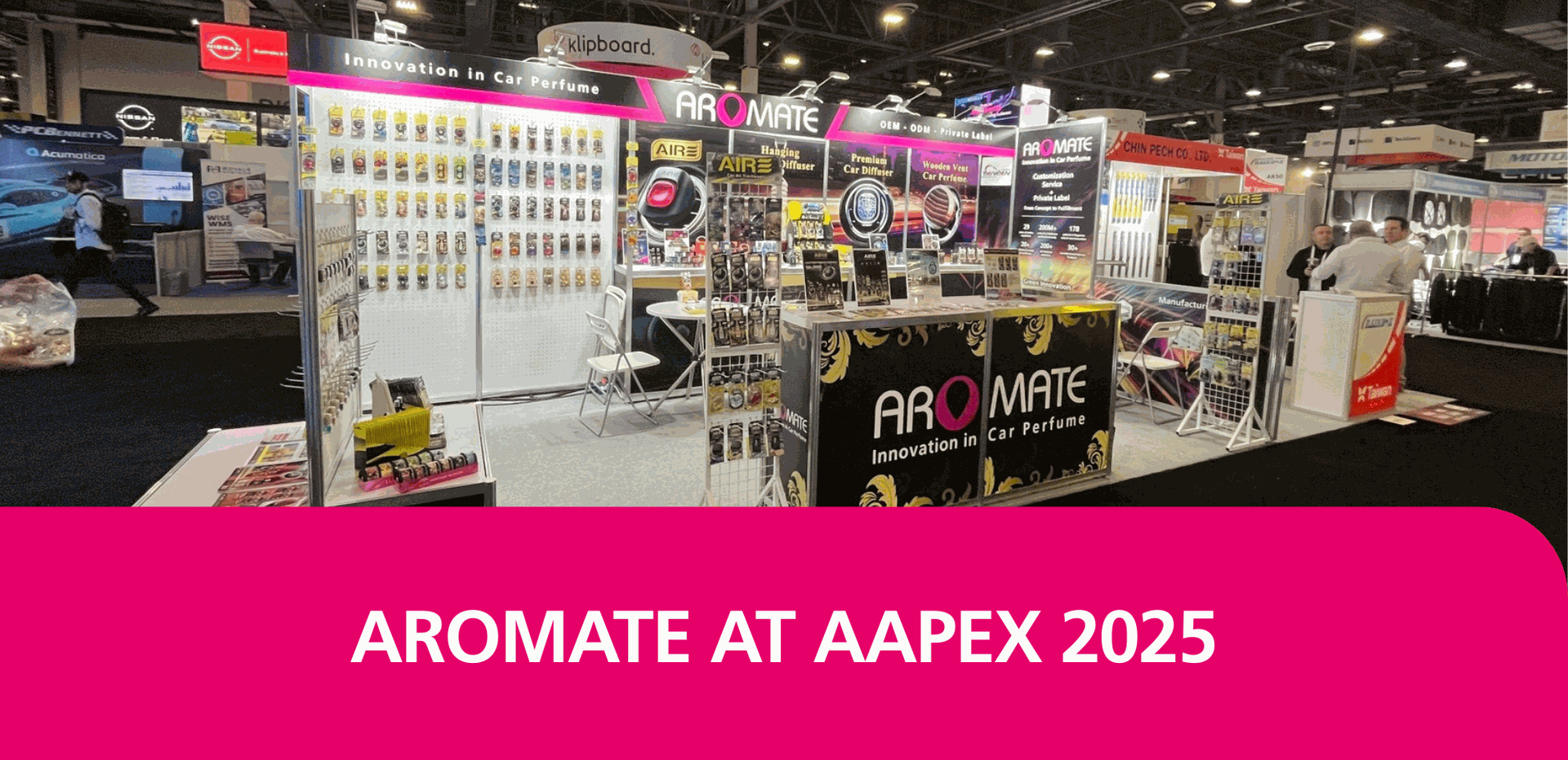 Aromate Showcases Premium and Fine Perfume-Inspired Car Fresheners at ...